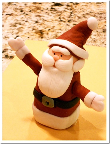 The Blissful Table: Rudolph Fondant Figurines